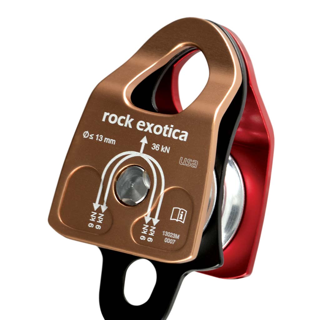 Machined Rescue Pulley Double